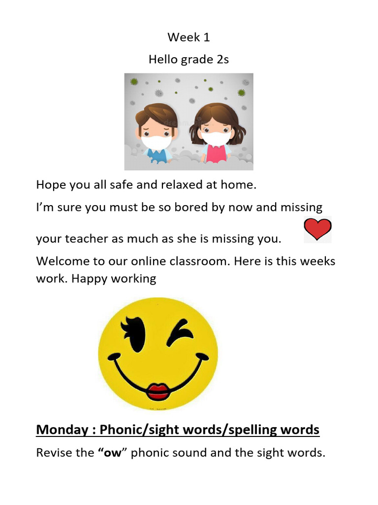 English HL Grade 2 | PDF