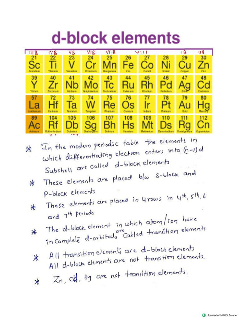 D - Block Elements | PDF