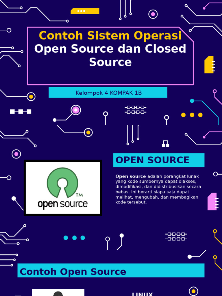 Kelompok 4 Sistem Operasi Open & Closed Source | PDF
