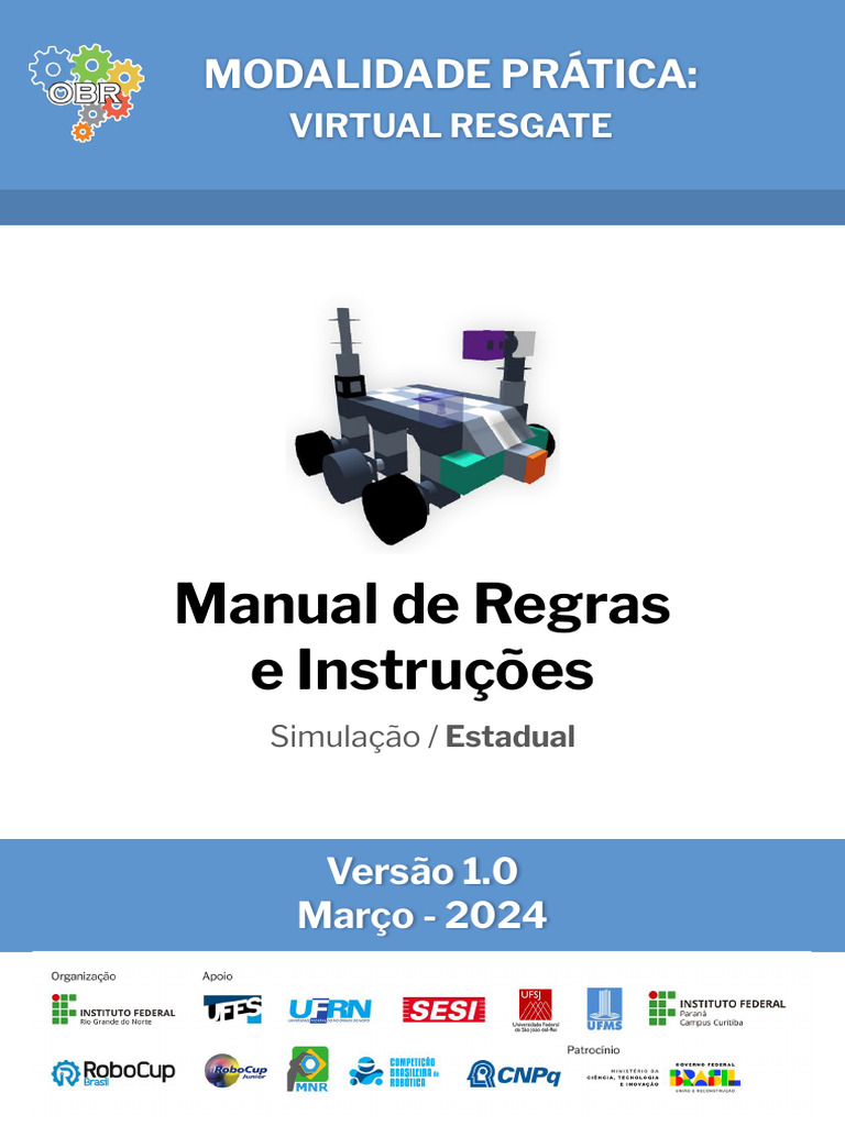 2024 Manual de Regras e Instrucoes Regional Simulacao | PDF