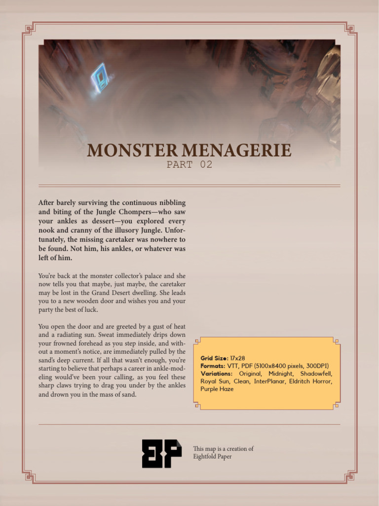 MapDetails MonsterMenagerie Part02 | PDF