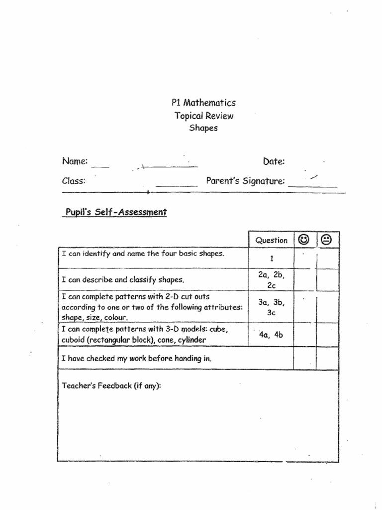 P1 Maths 2016 Rosyth Challenging Exam Papers | PDF