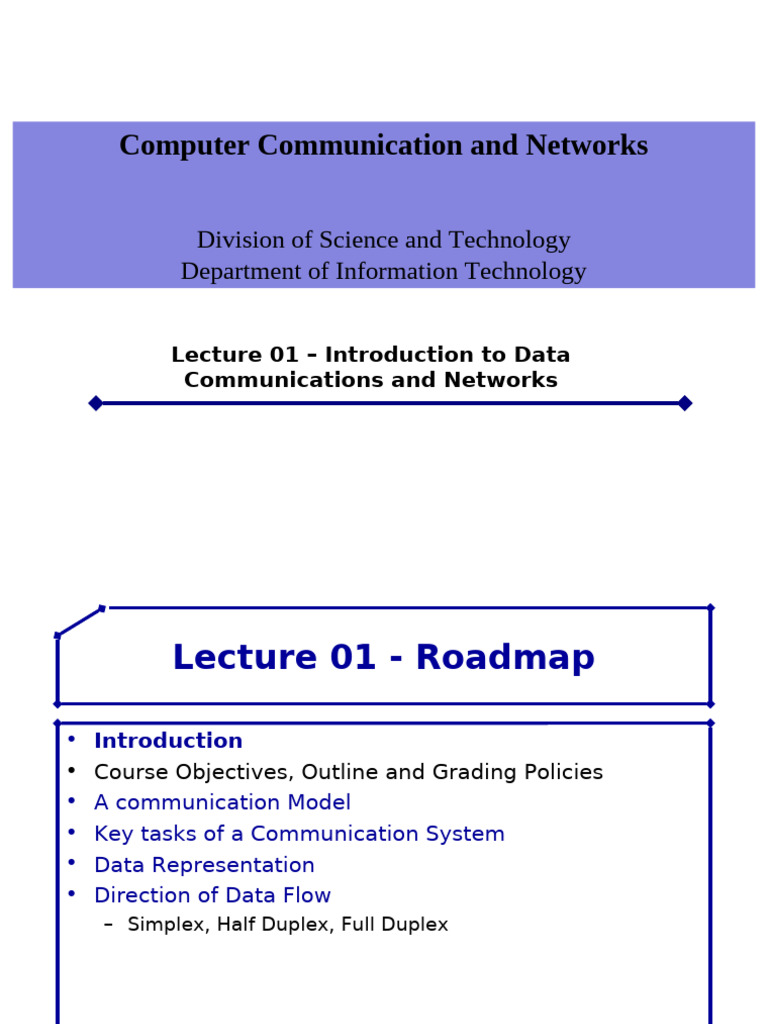 W1L1 DCN Introduction | PDF