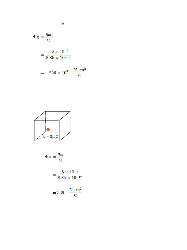 Unit 4 Problems Gauss Law Extra Problems | PDF