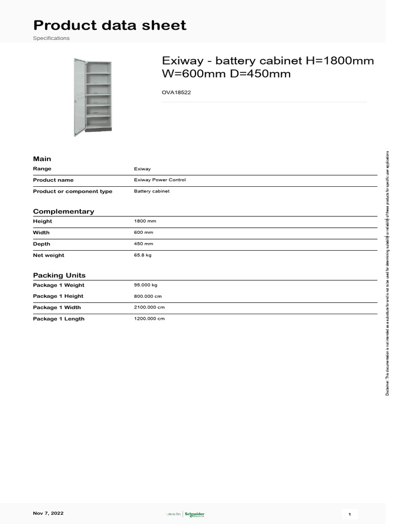 Exiway Power Control - OVA18522 | PDF