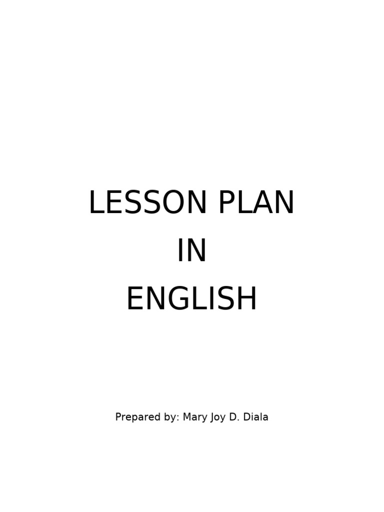 LP English Demo | PDF | Learning | Behavior Modification