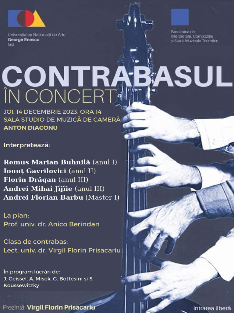 MasterClass de Contrabas | PDF