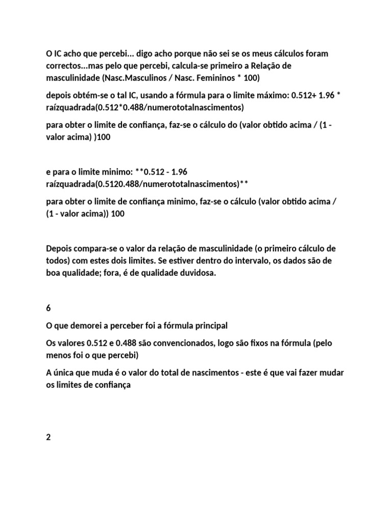 Explicacao Do ICNU Dados | PDF