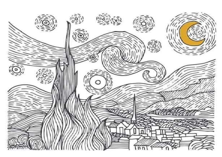 Starry Night Activity | PDF