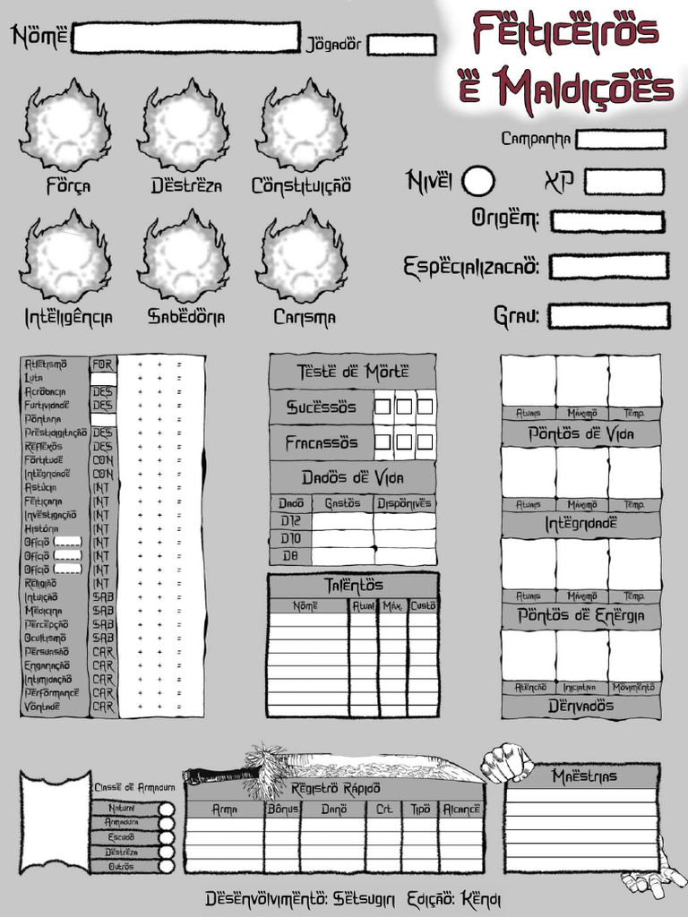 Ficha F&M - EditÃ¡vel | PDF