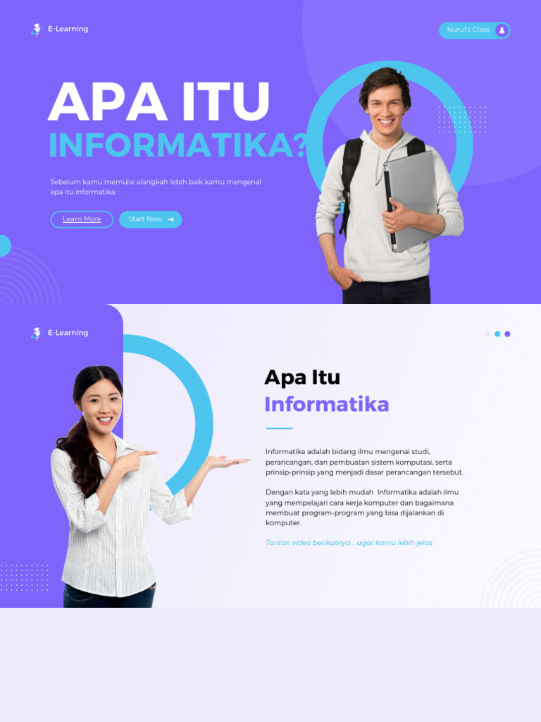 E-Learning informatika | PDF