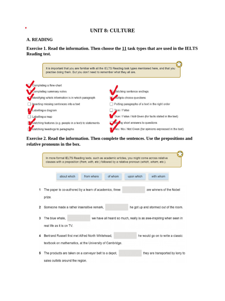 Unit 8 Reading | PDF