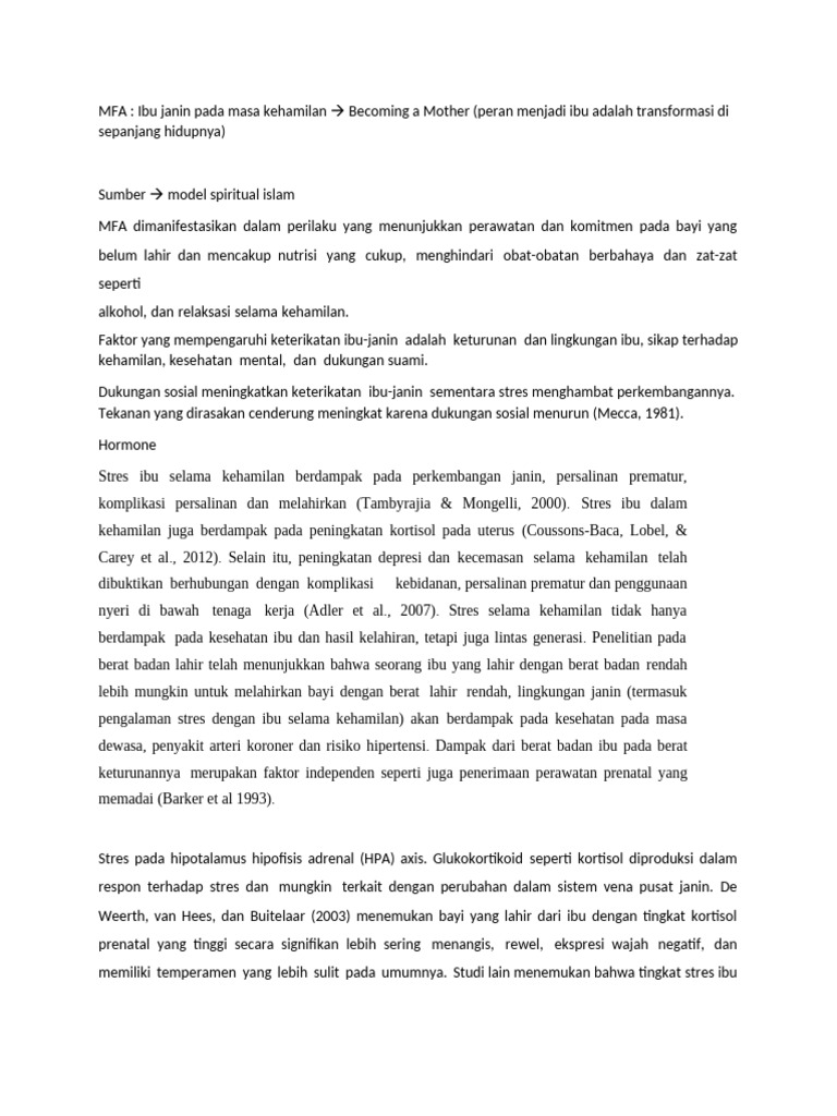 Catatan Hormon FMA | PDF