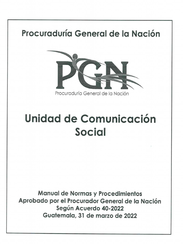 MNP Unidad de Comunicacion Social | PDF