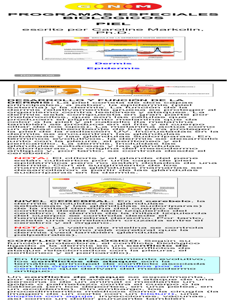 Nueva Medicina Germanica Biologicos Piel Escrito Por Caroline Markolin ...
