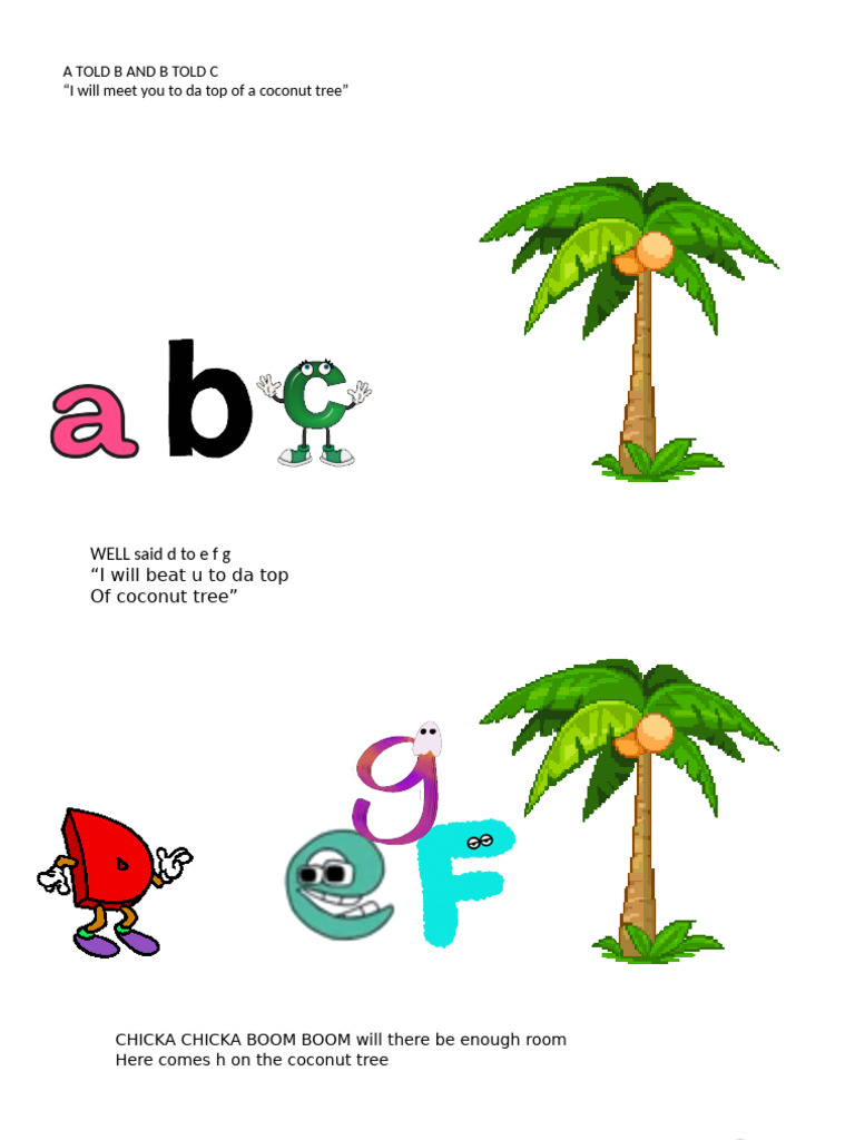 Chicka Chicka Boomboom | PDF