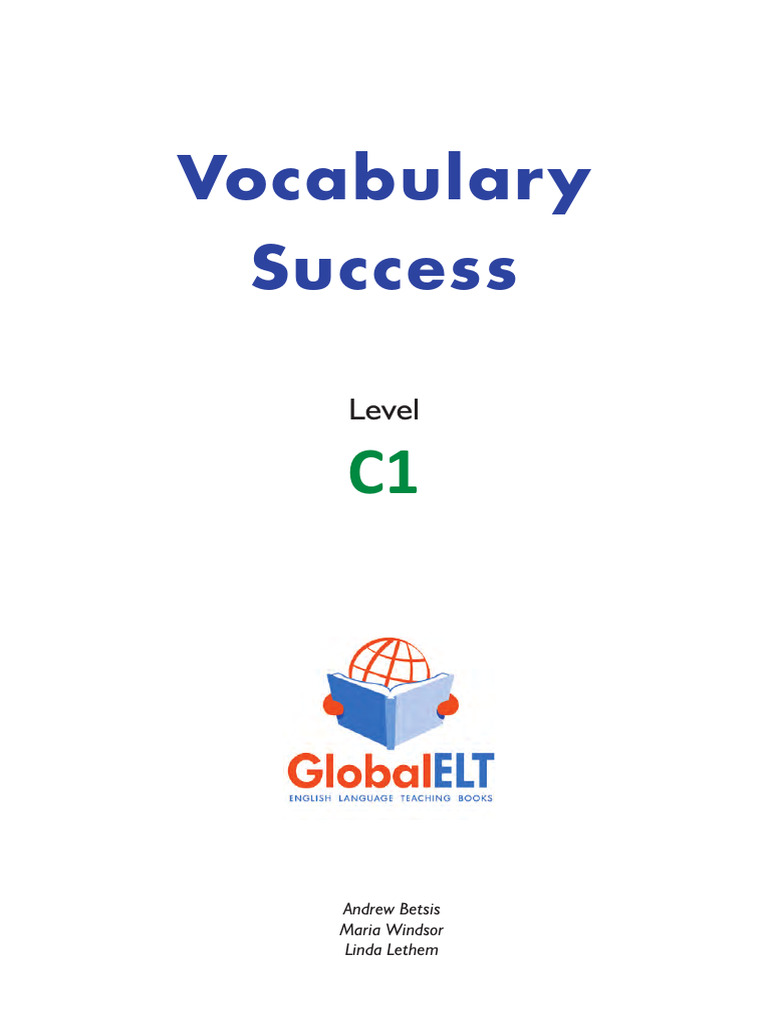 Vocabulary Success Advanced Pdf