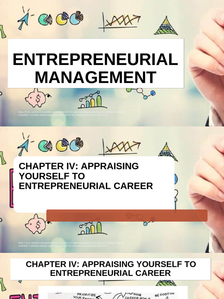 Chapter IV Appraising Yourself To Entrepreneural Career | PDF