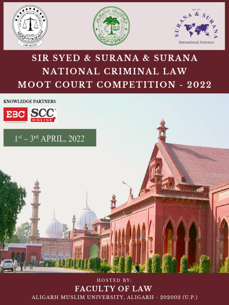 Moot Brochure AMU | PDF