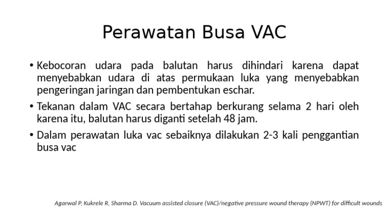 Perawatan Busa VAC | PDF