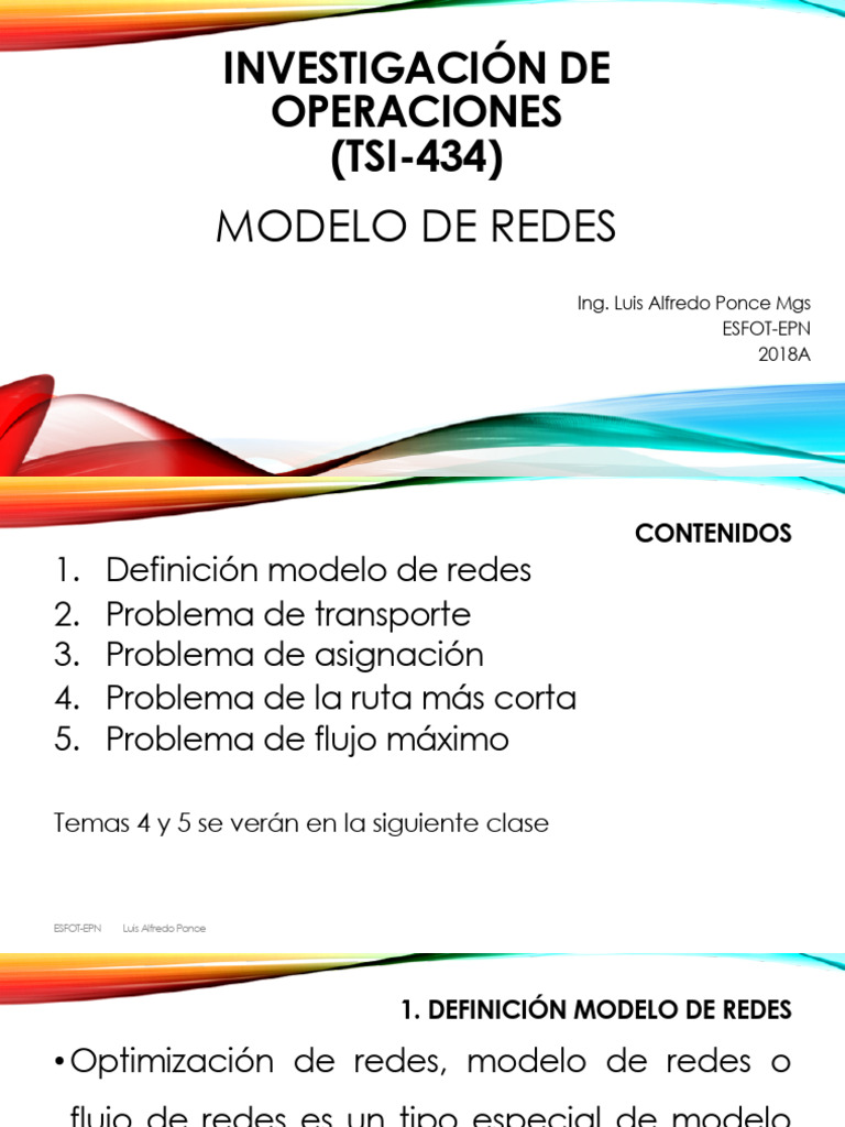 Modelo de Redes | PDF
