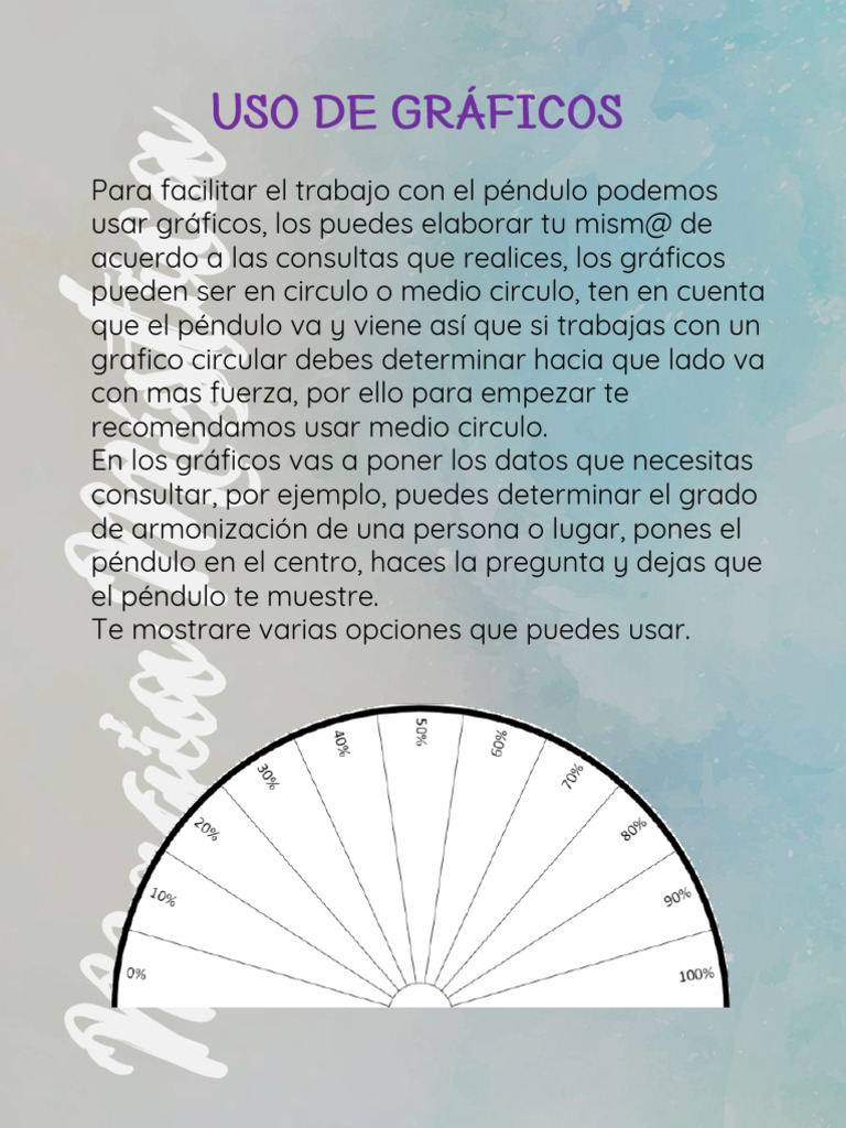 Guía de Uso del Péndulo y Gráficos | PDF