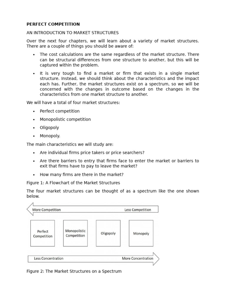 Perfect Competition | PDF