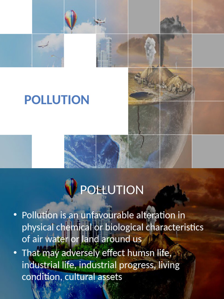 Pollution 1 | PDF