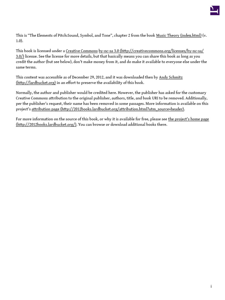 Understanding Music Pitch Elements | PDF | Clef | Elements Of Music