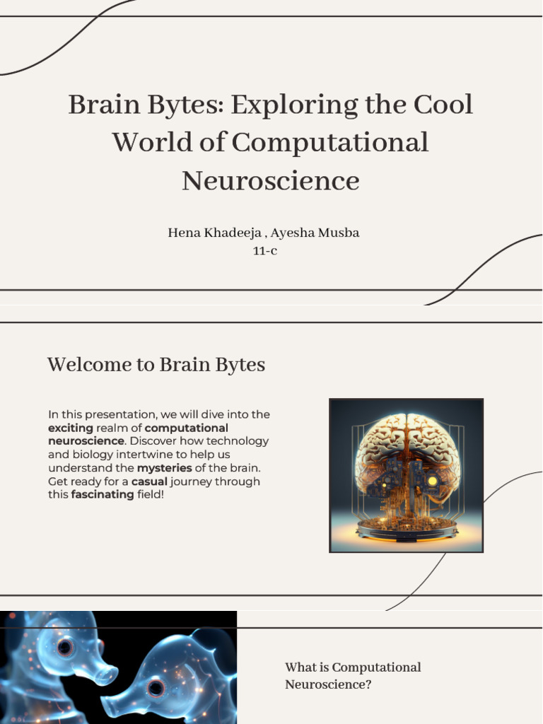 Slidesgo Brain Bytes Exploring The Cool World of Computational ...