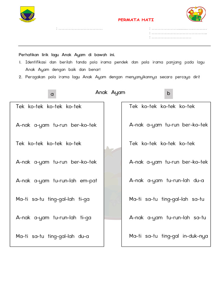 Kelas 3 ASTS 2425 Sem 1 07 SBDP | PDF