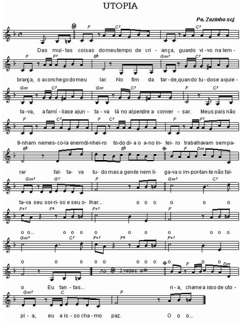 Utopia - Partitura | PDF