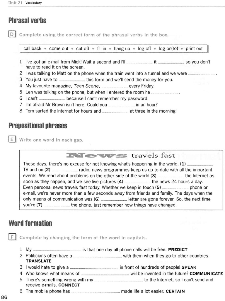 Destination B1 Grammar and Vocabulary With Answer Key-Trang-85 | PDF
