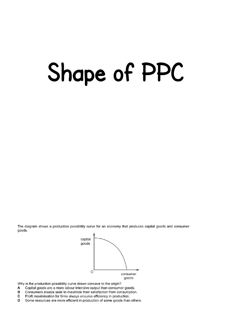 Shape of PPC | PDF