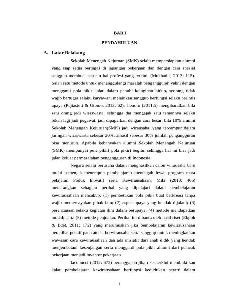 Isi Bab 1 | PDF
