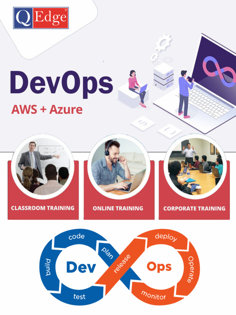 DevOps With AWS Azure by QEdge | PDF