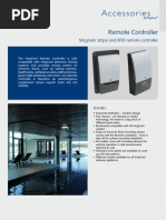 Remote Controller For Visionline: Installation Manual | PDF | Power ...