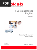 Edexcel Level 2 Writing Practice Paper 3 | PDF | Punctuation | Human ...
