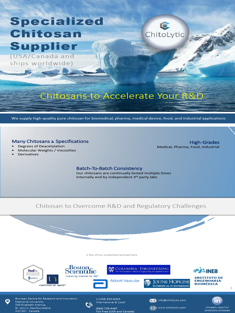 ChitoLytic Chitosan Brochure Rev07 22 | PDF