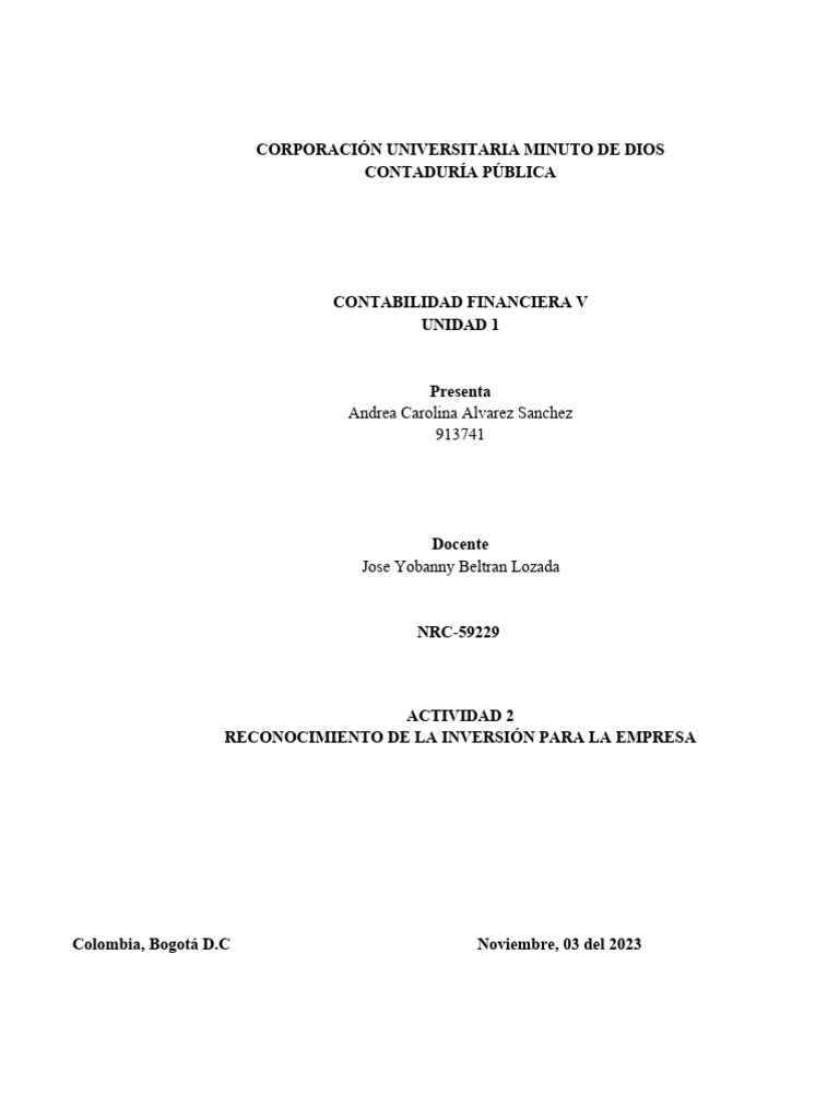 Act 2 Fse 1 Proyecto Integrador (Correcion) | PDF