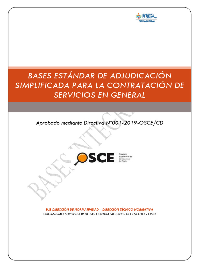 4-Bases Integradas As N°054-2023-Pech (F) | PDF