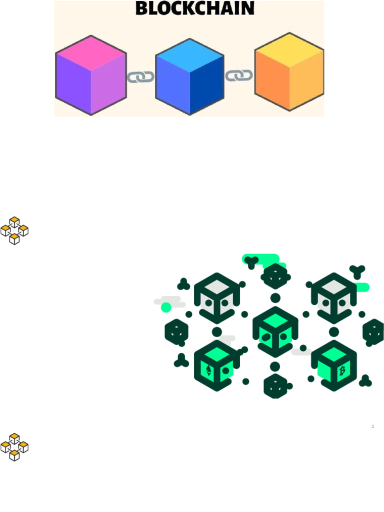 Blockchain - Overview | PDF