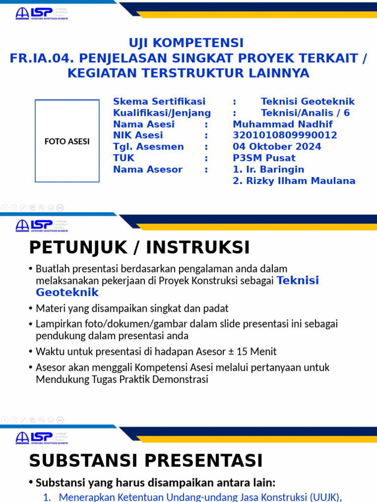 MUHAMMAD NADHIF-Teknisi-Geoteknik | PDF