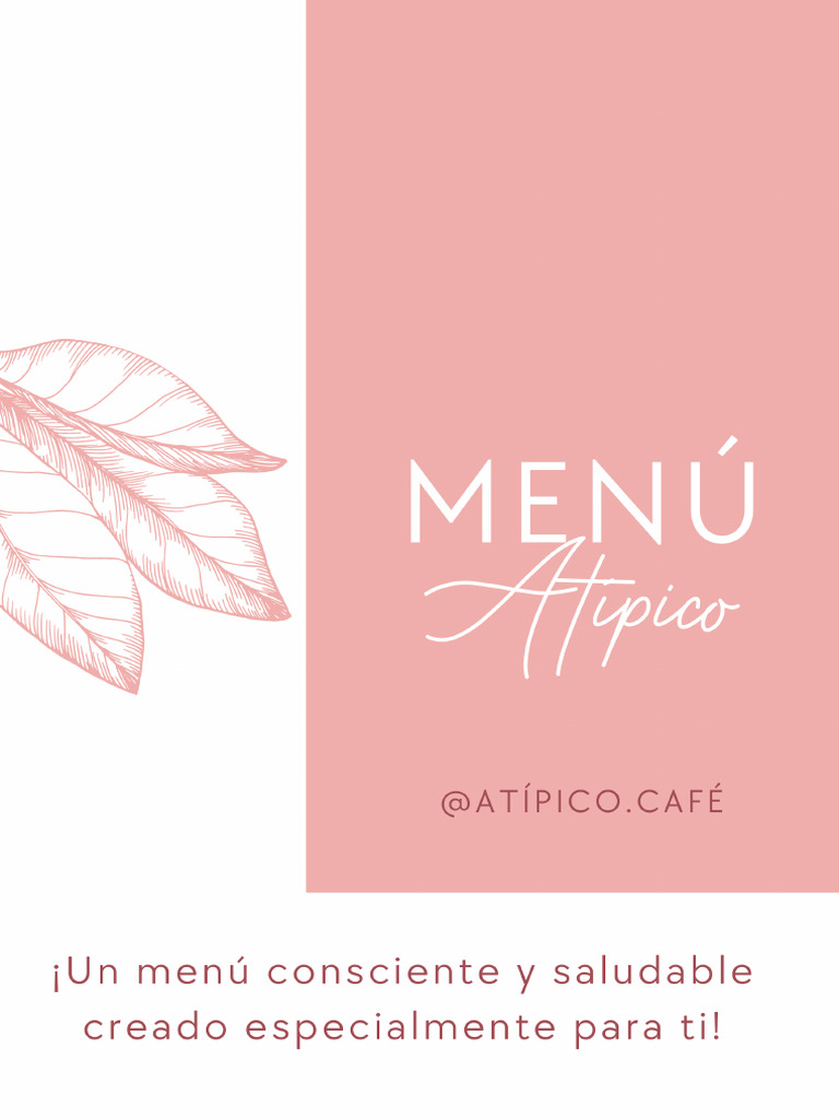 Menú Atípico Armenia | PDF