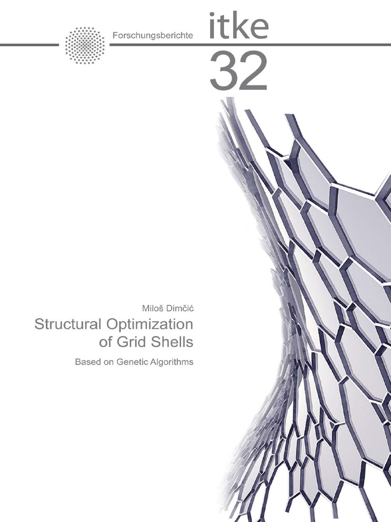 Structural Optimization of Grid Shells G - Dimcic | PDF