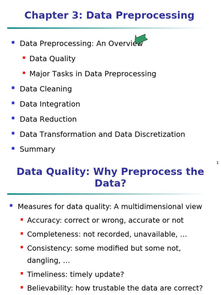 03 Preprocessing | PDF 03 Preprocessing | PDF