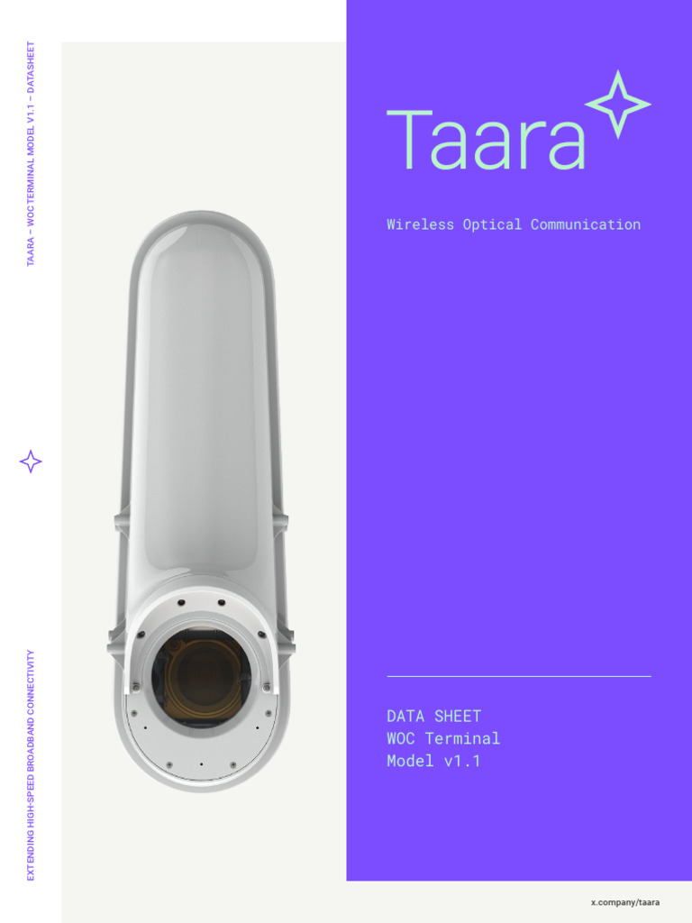 Taara WOC v1.1 Datasheet EXT | PDF