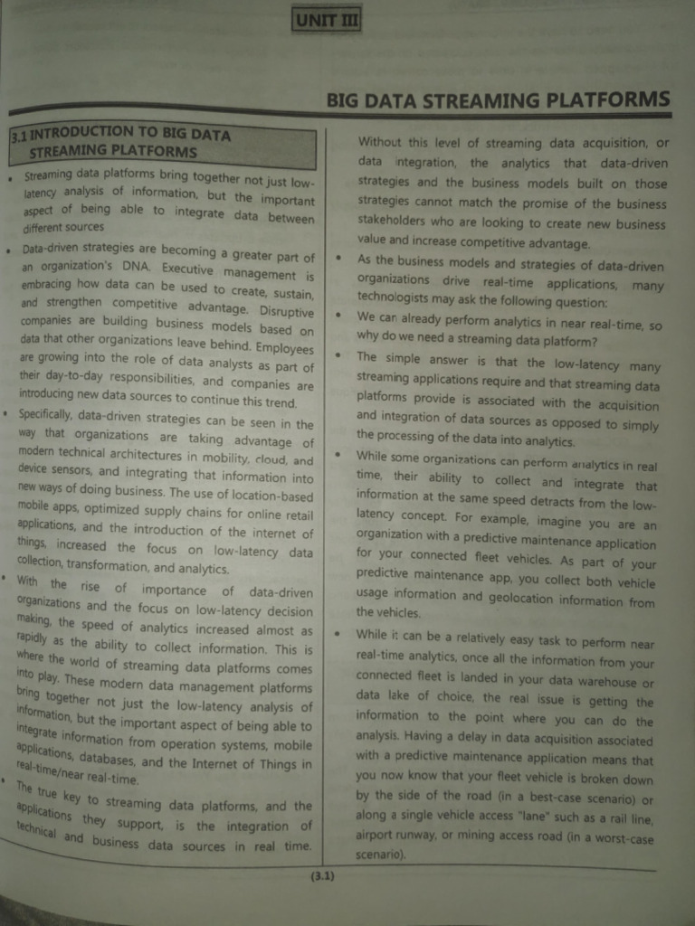 Big Data Analytics Unit 3 | PDF