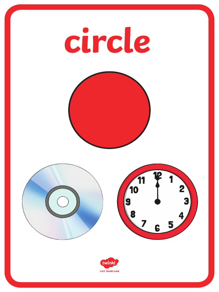 Au N 383 2d Shapes With Everyday Objects Display Posters Ver 20 | PDF