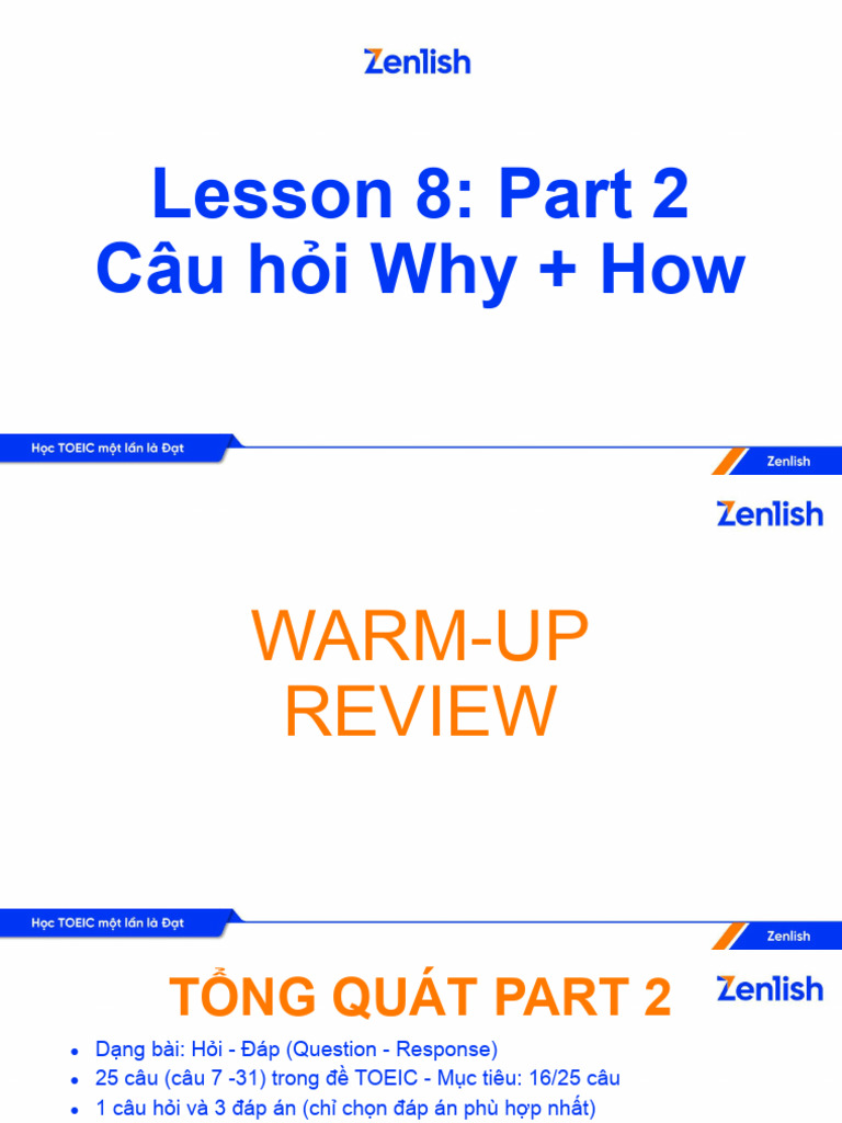 Part 2 - Why How | PDF